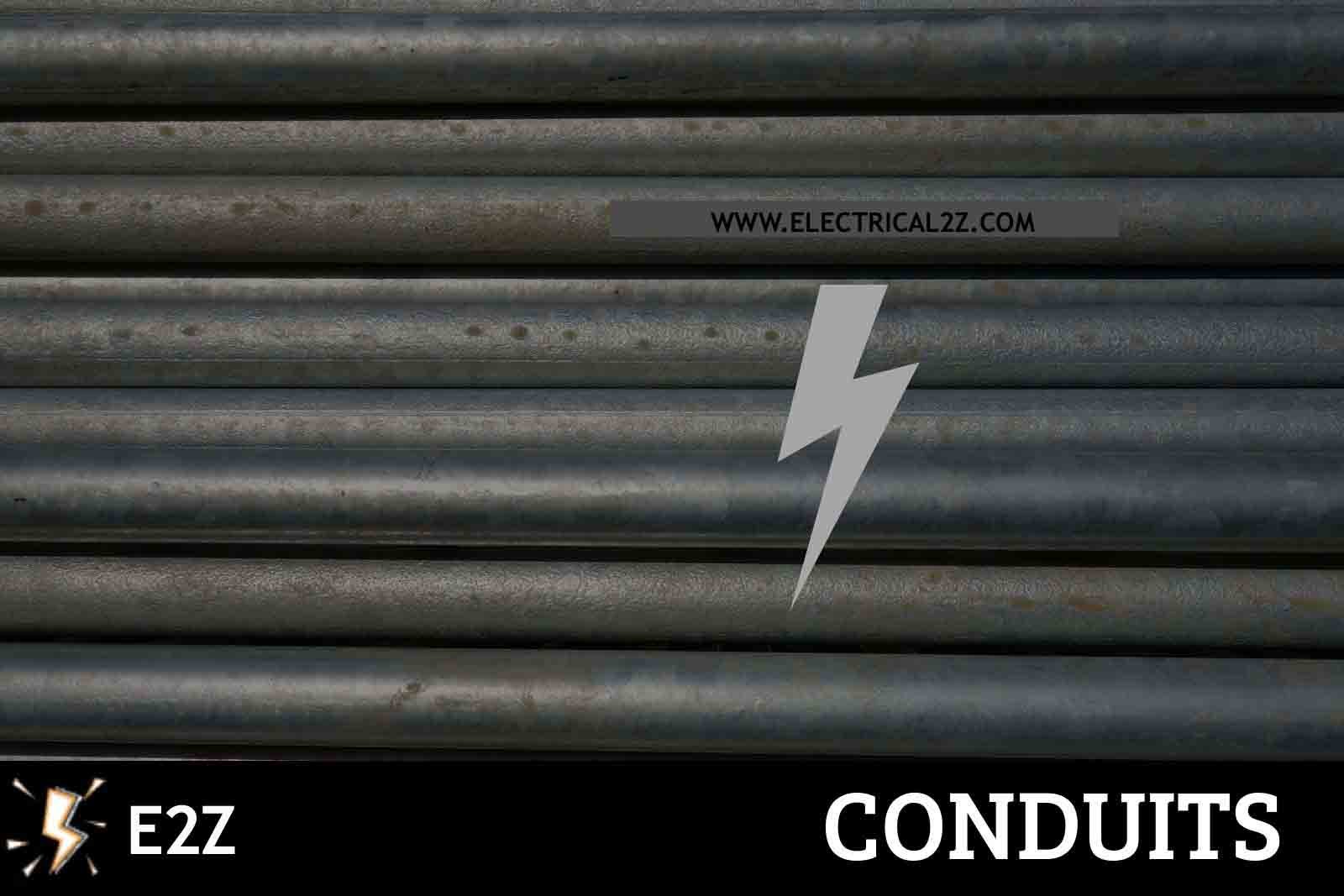 2 Types Of Electrical Conduit Pipes GI And PVC Conduit