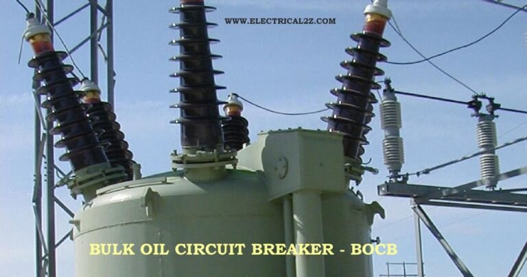 Minimum Oil Circuit Breakers | MOCB - Electrician World Minimum Oil Circuit Breakers | MOCB - Electrician World